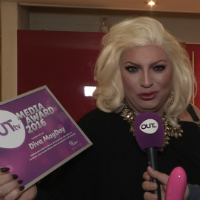 Diva MayDay wint OUTtv Media Award 2016 - BM