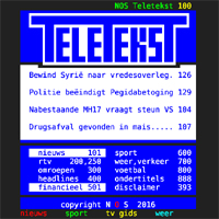 NOS gaat door met teletekst - BM
