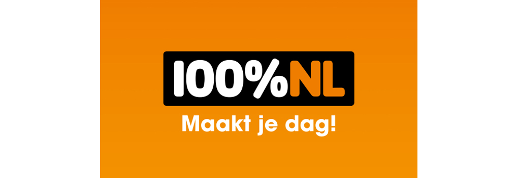 Nieuwe slogan en audiovormgeving voor radiostation 100% NL - BM
