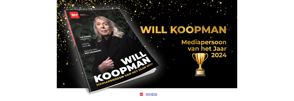 Will Koopman Mediapersoon van het Jaar 2024 - BM